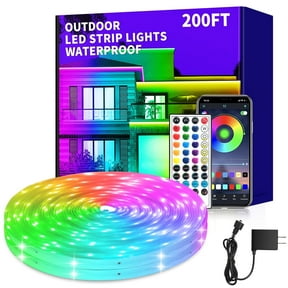 16.4ft LED Neon Rope Lights Music Sync, Remote/APP Control,DIY Design ...
