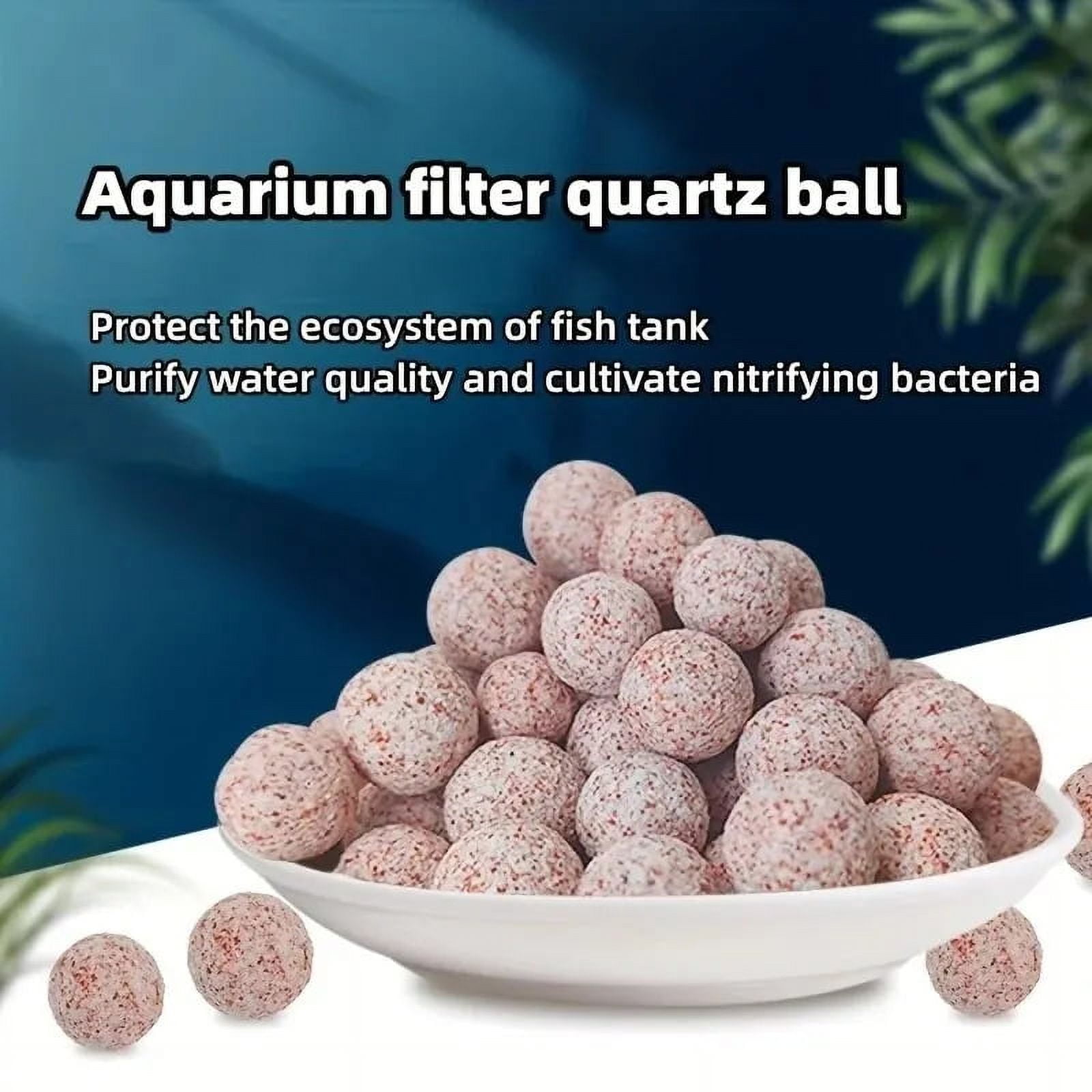 200G Aquarium Ceramic Bio Filter Media Sphere for Freshwater Aquarium ...