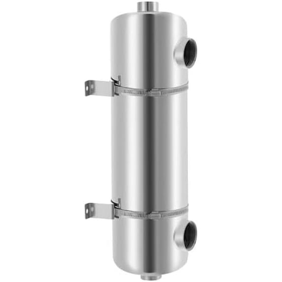 200KBTU Swimming Pool Heat Exchanger,Pool Heat Exchanger 304 Stainless ...