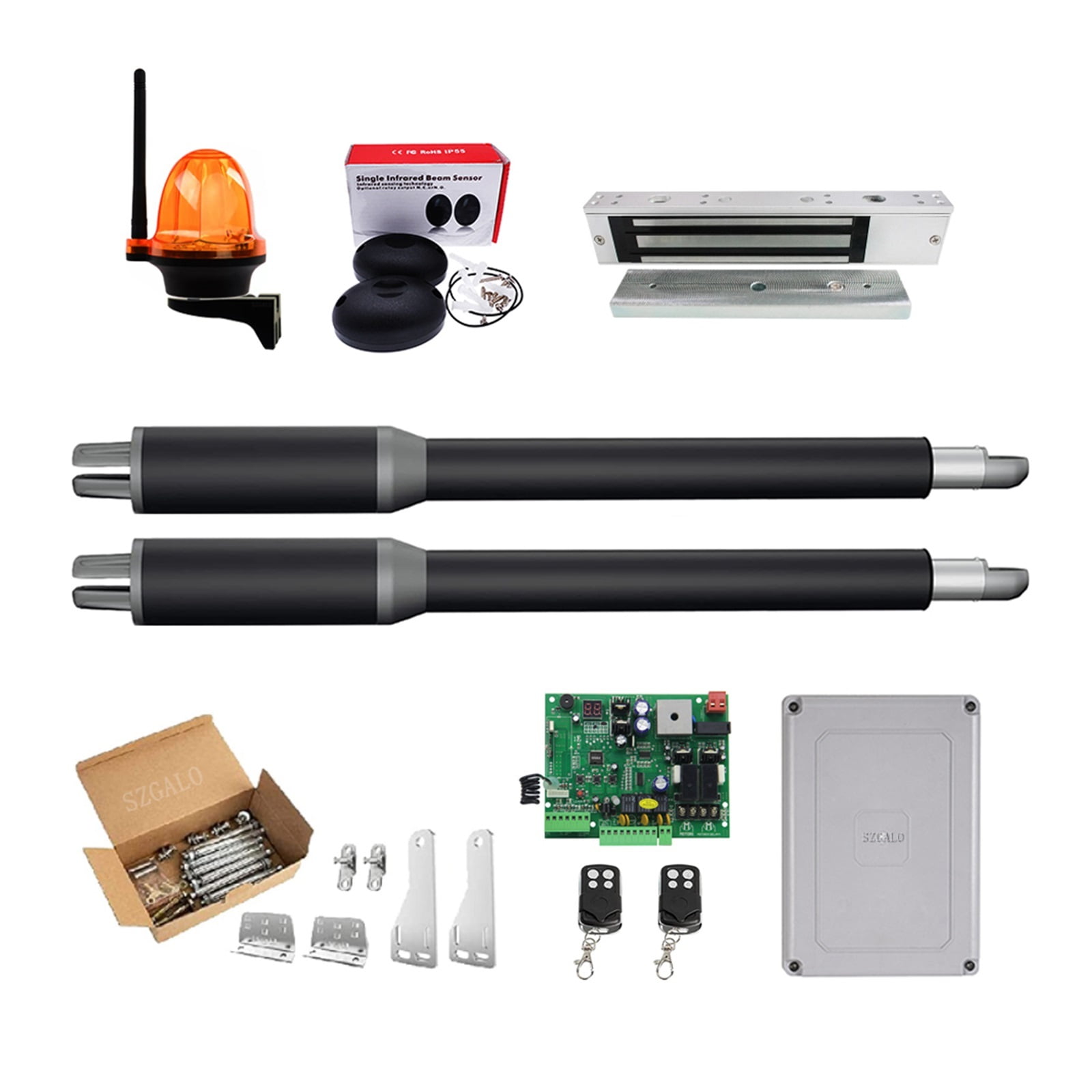 200KGS Automatic Dual Arms Electric Swing Door Gate Opener Operator ...