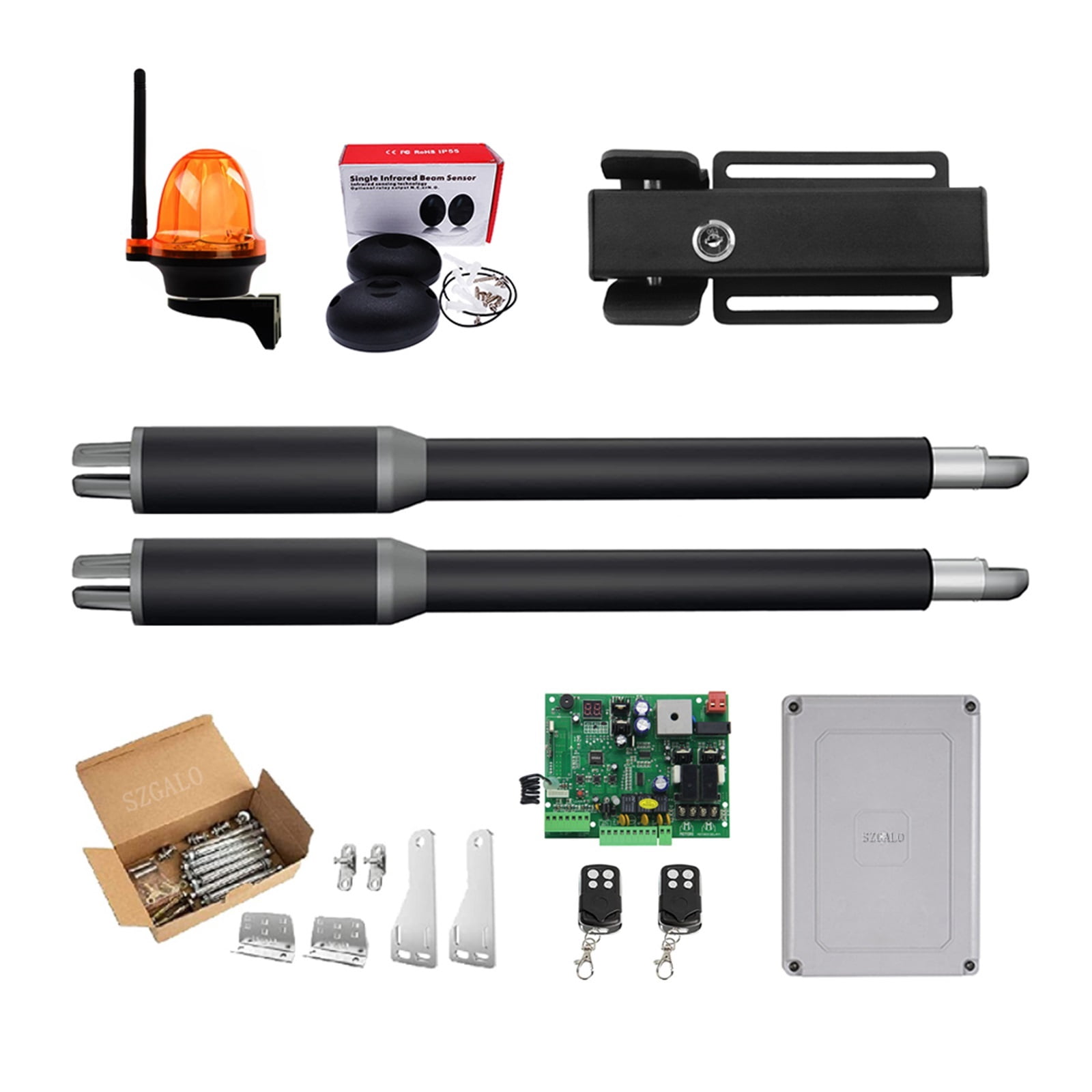 200KGS Automatic Dual Arms Electric Swing Door Gate Opener Operator ...