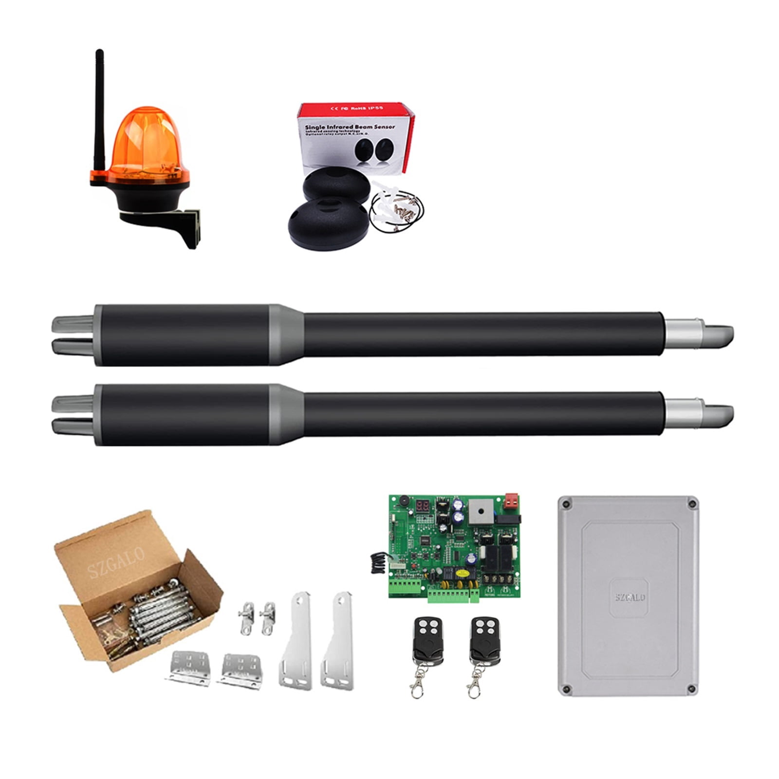 200KGS Automatic Dual Arms Electric Swing Door Gate Opener Operator ...