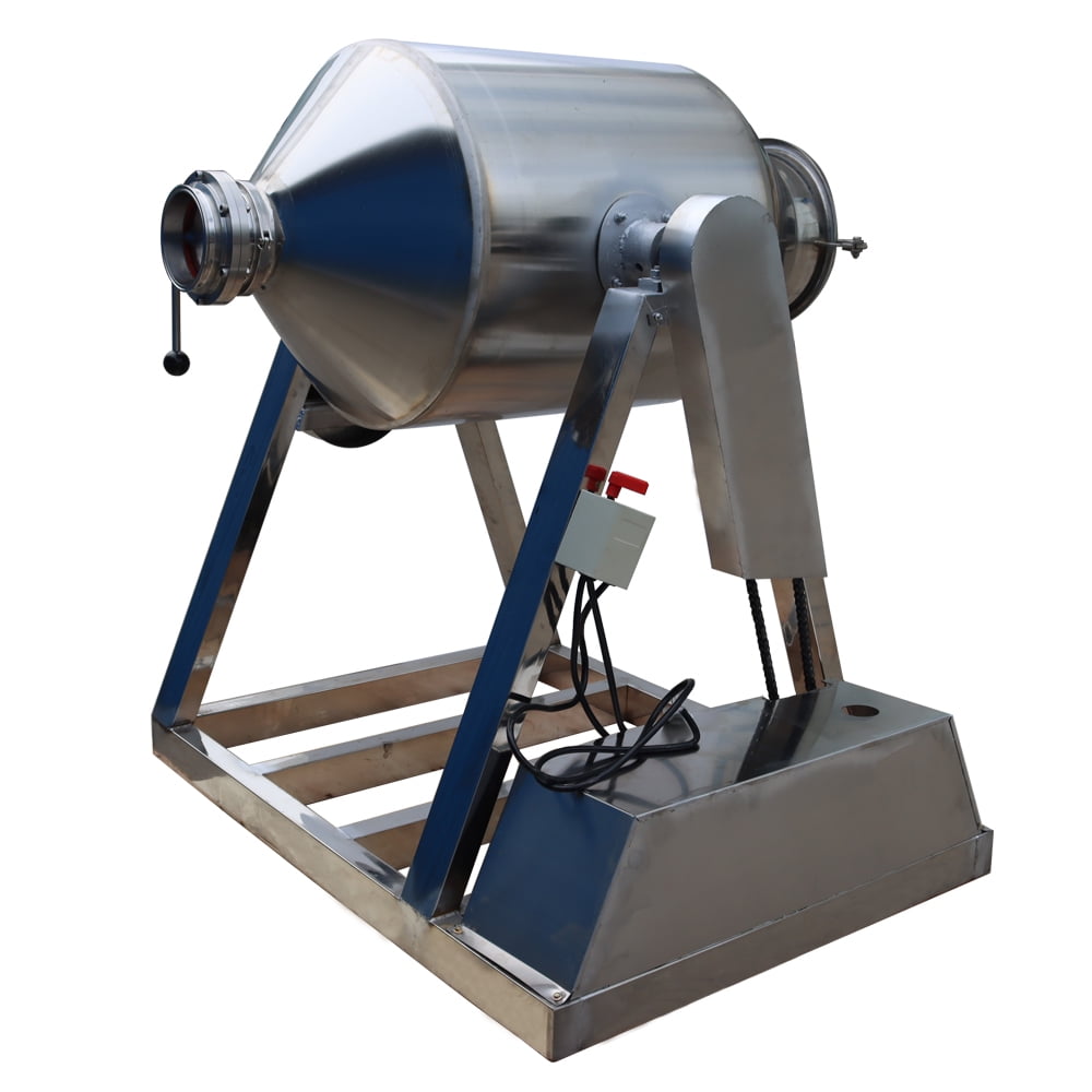 200L Dry Powder Mixer Feed Mixer Food Blender 360°Rotation Granule ...