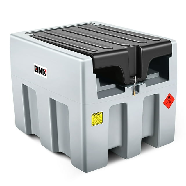 ‎200L Portable Diesel Tank 58 Gallon with 12V Electric Transfer Pump ...