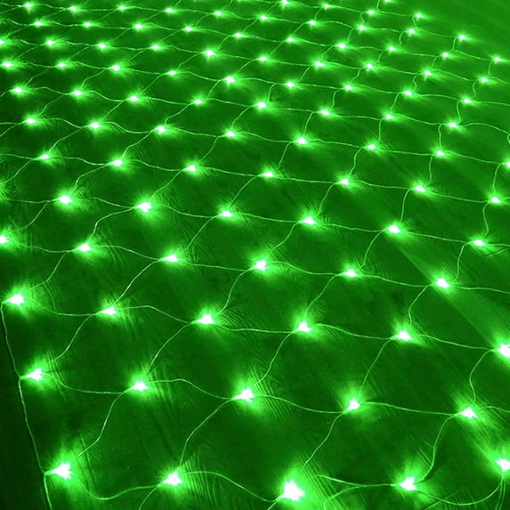 Bincy 200LED Halloween Green Net Lights, 9.8ft x 6.6ft, 8 Modes ...
