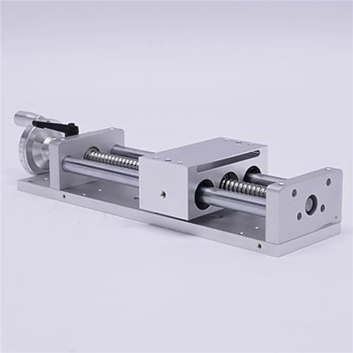 200MM Linear Rail Sliding Cross Slide Actuator Manual Hand Wheel Module ...