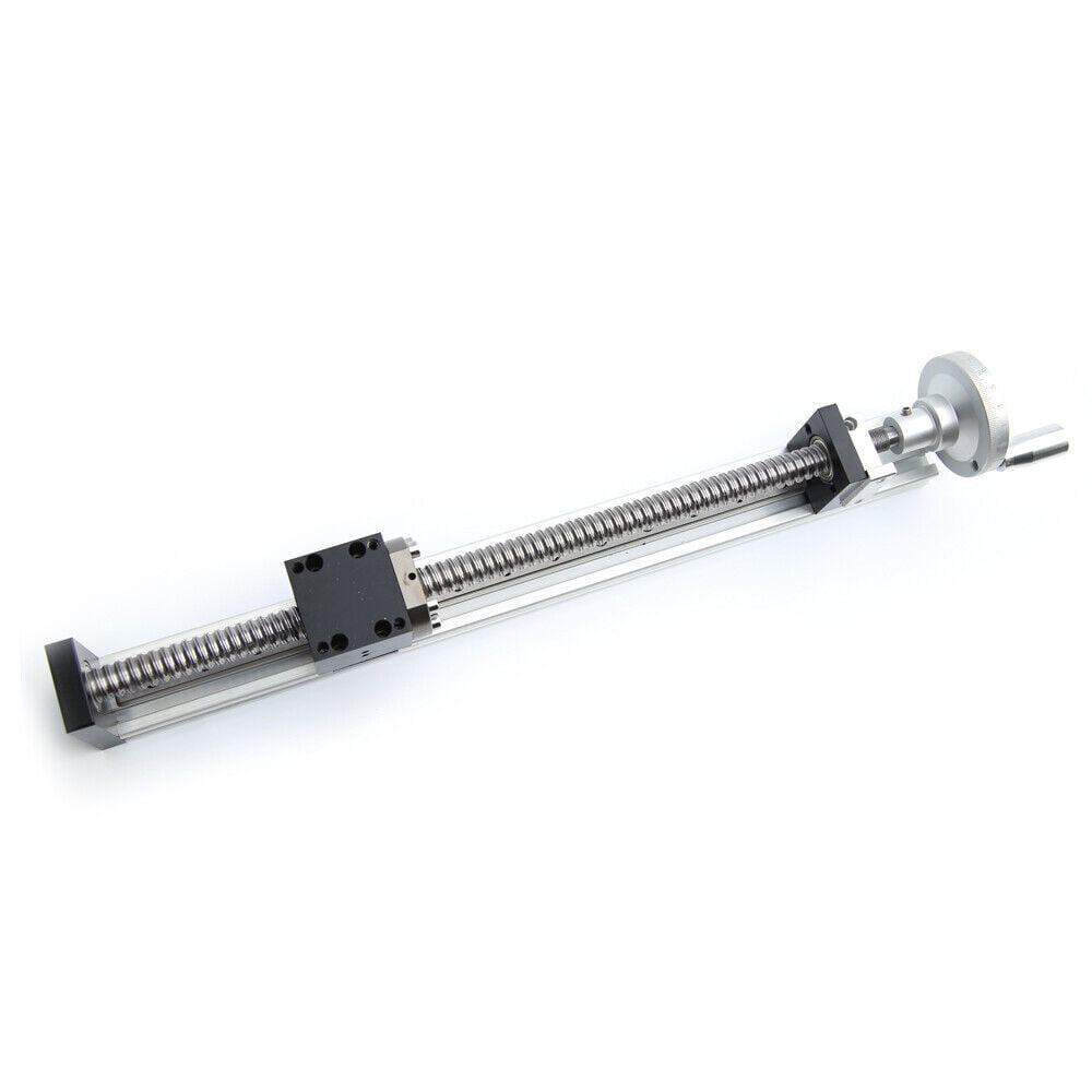 200MM Manual Linear Rail Guide Slide Stage Actuator Ball Screw Motion Table with Handwheel ...