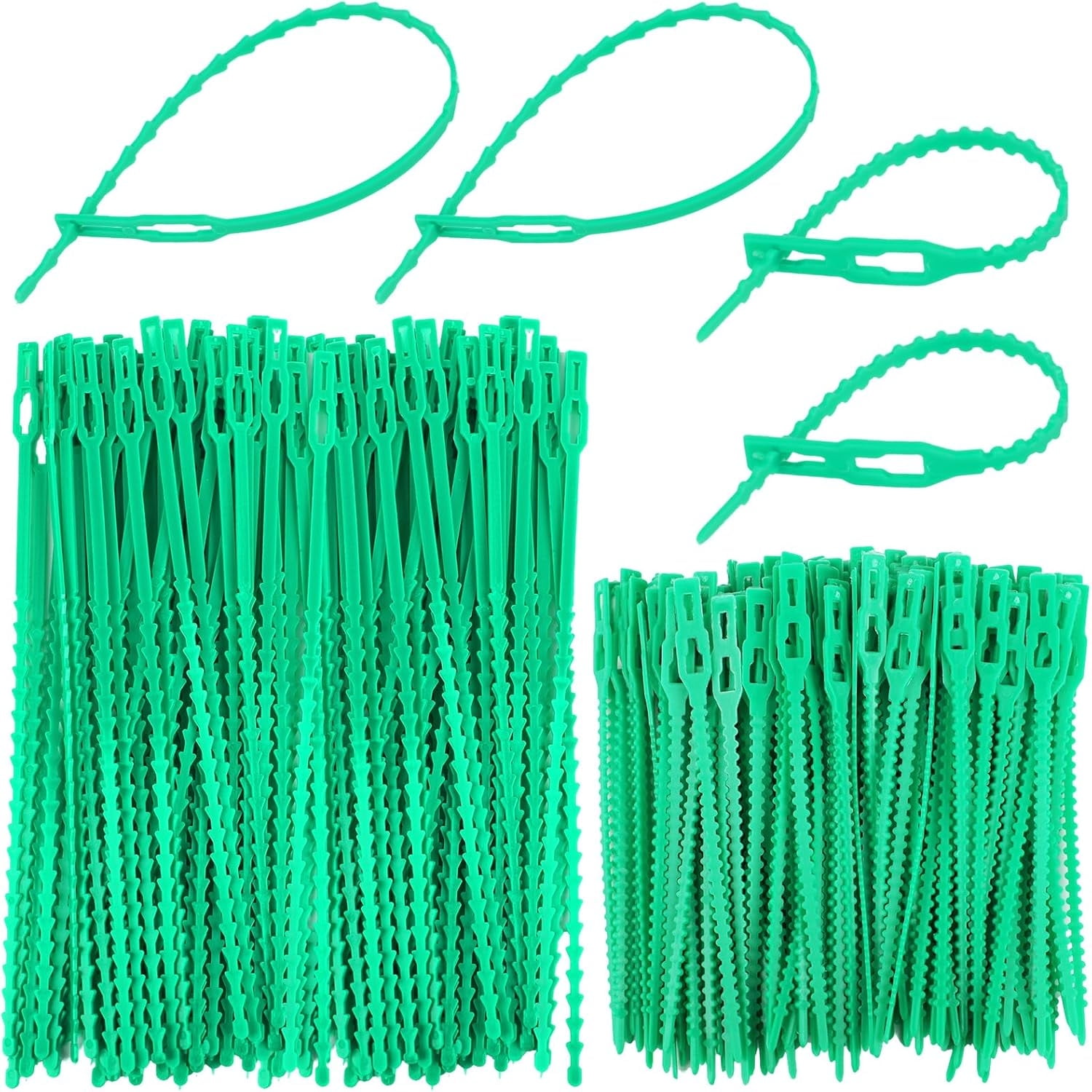 200PCS Adjustable Garden Plant Twist Ties, Multi-Function Sturdy and ...