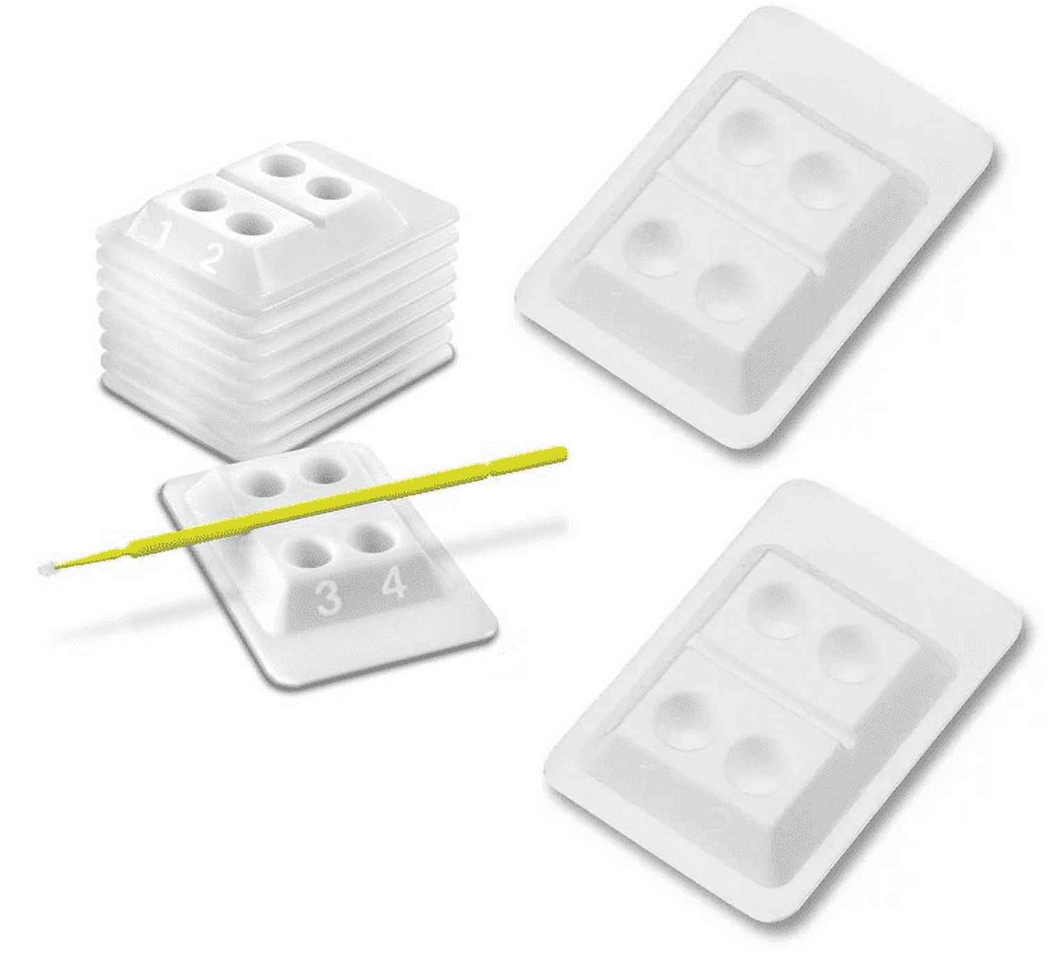 200PCS Dental Mixing Wells Bondwell White Disposable Dental Mixing ...