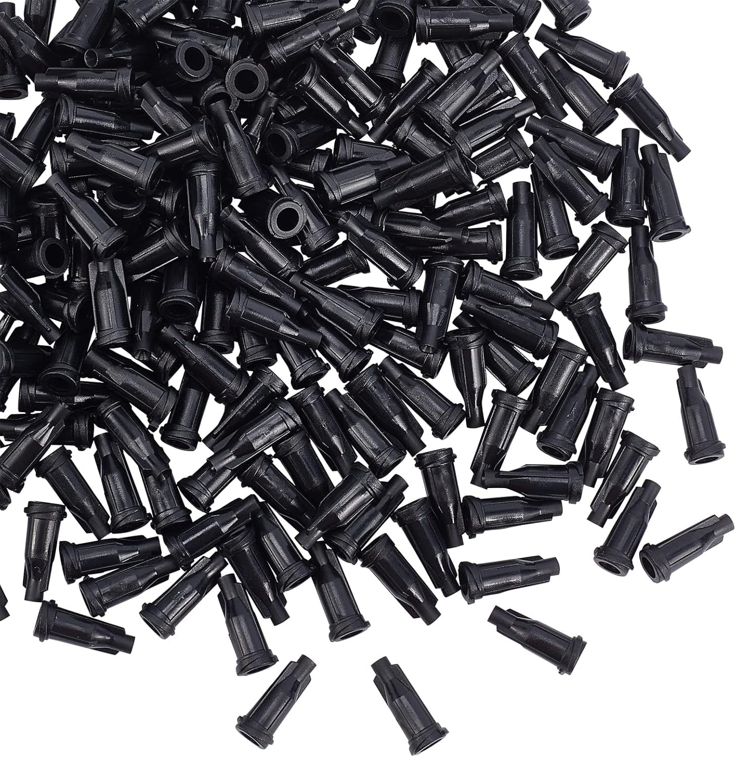 200PCS Luer Lock Syringe Tip Caps - Plastic Screw Type Dispensing ...