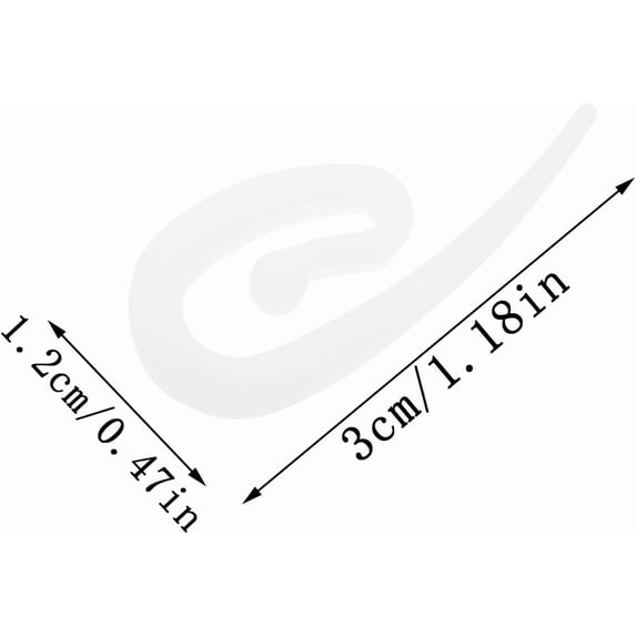 200PCS Plastic Anti Breakaway Curtain Hooks Car Curtain Clip Hooks Door ...