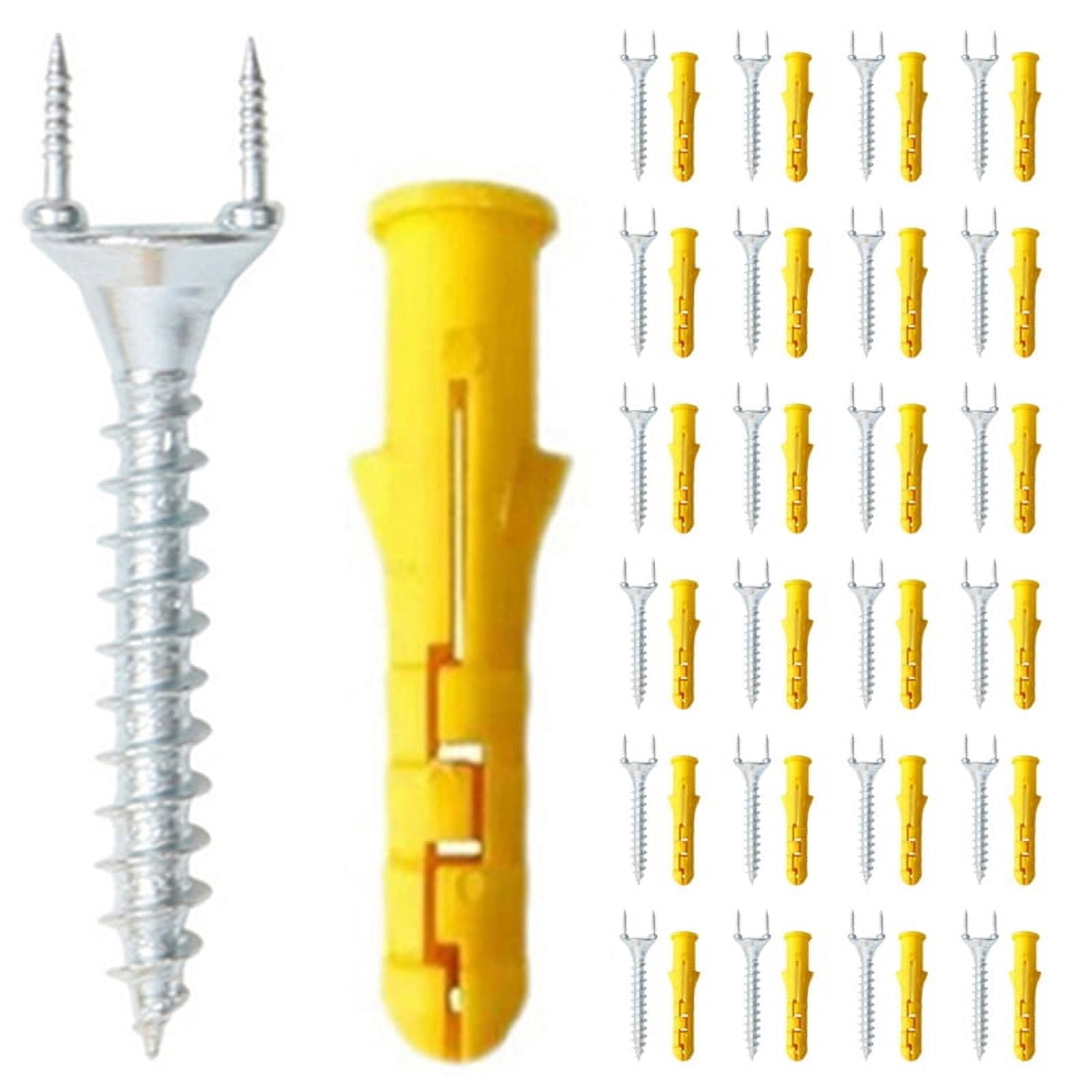 200PCS Seamless Nails Double-Headed Screw Solid Wood Baseboard Seamless ...