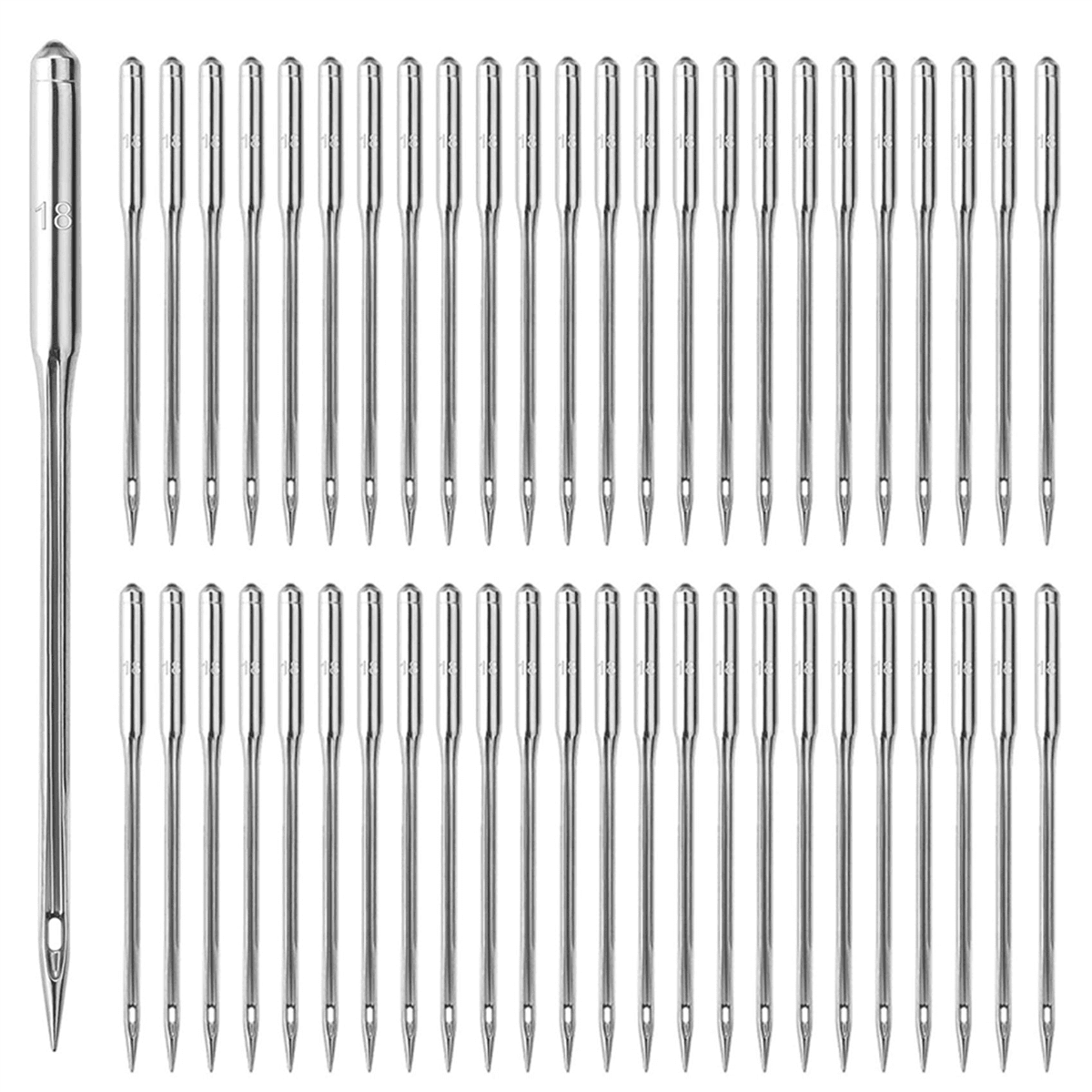 200PCS Sewing Machine Needles Universal Sizes Heavy Duty Sewing Machine ...