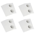 200PCS Square Cardboard Coin Holders Supplies Coin Album Collection ...
