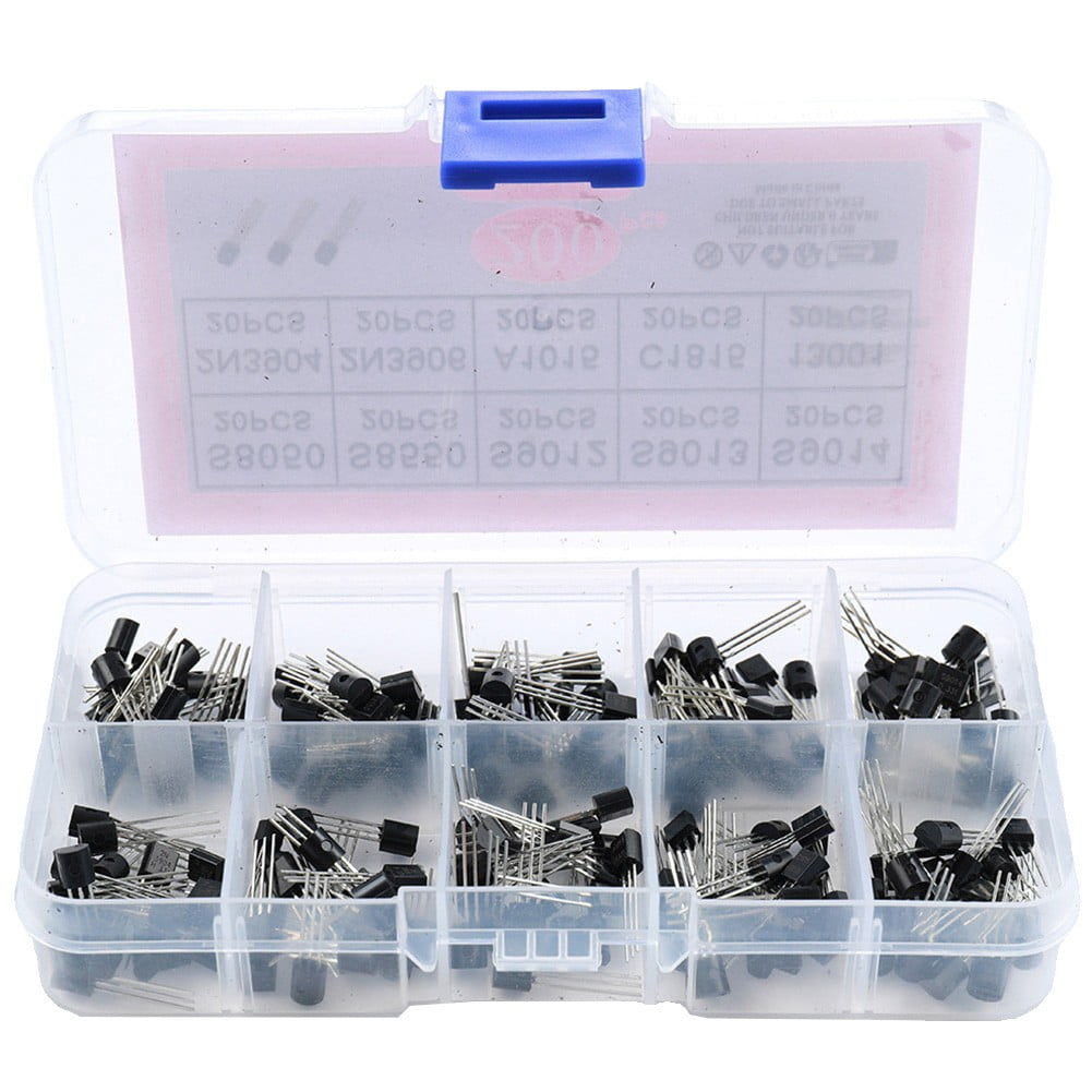 200PCS TO-92 series transistor set 10 specifications 20pcs each S8050 ...