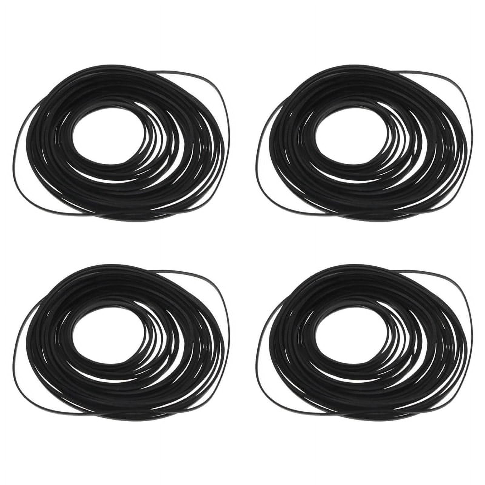 200PCS Universal Mix Cassette Tape Machine Belts Assorted Common Flat ...