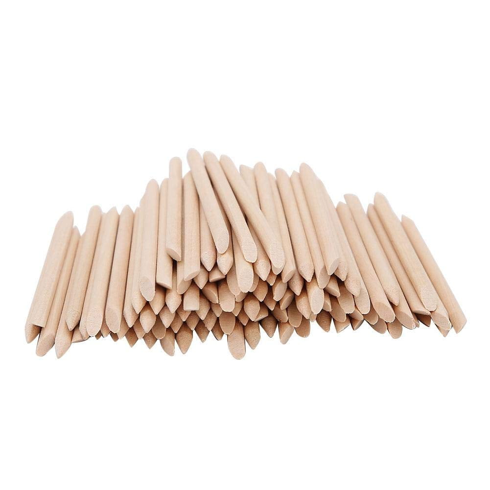 200PCS Wood Nail Stick,Wood Nail Pusher Double Sided Multi Functional ...