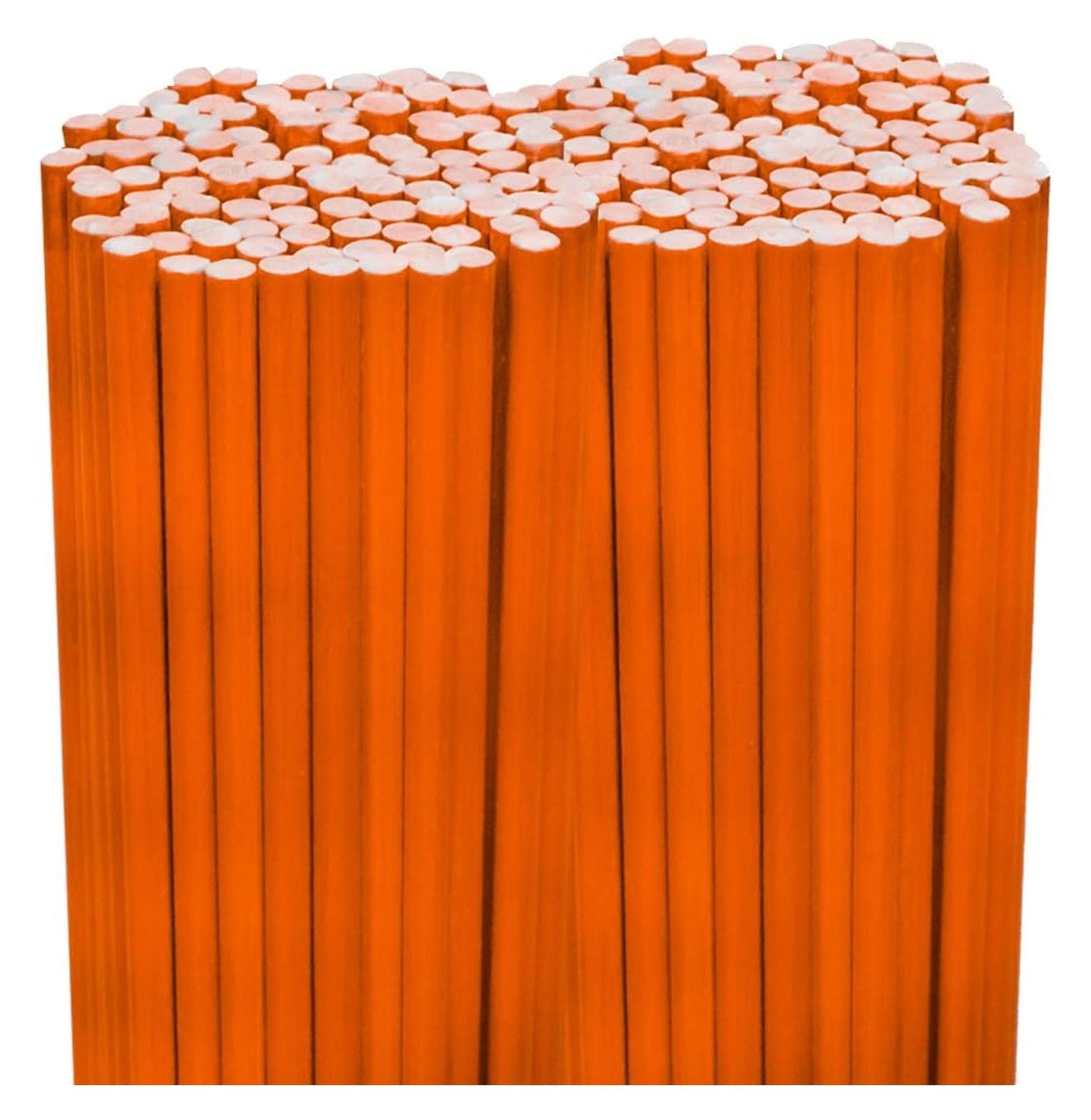 200PK " 1/4" Diameter Hi Visibility Safety Orange Driveway Markers ...