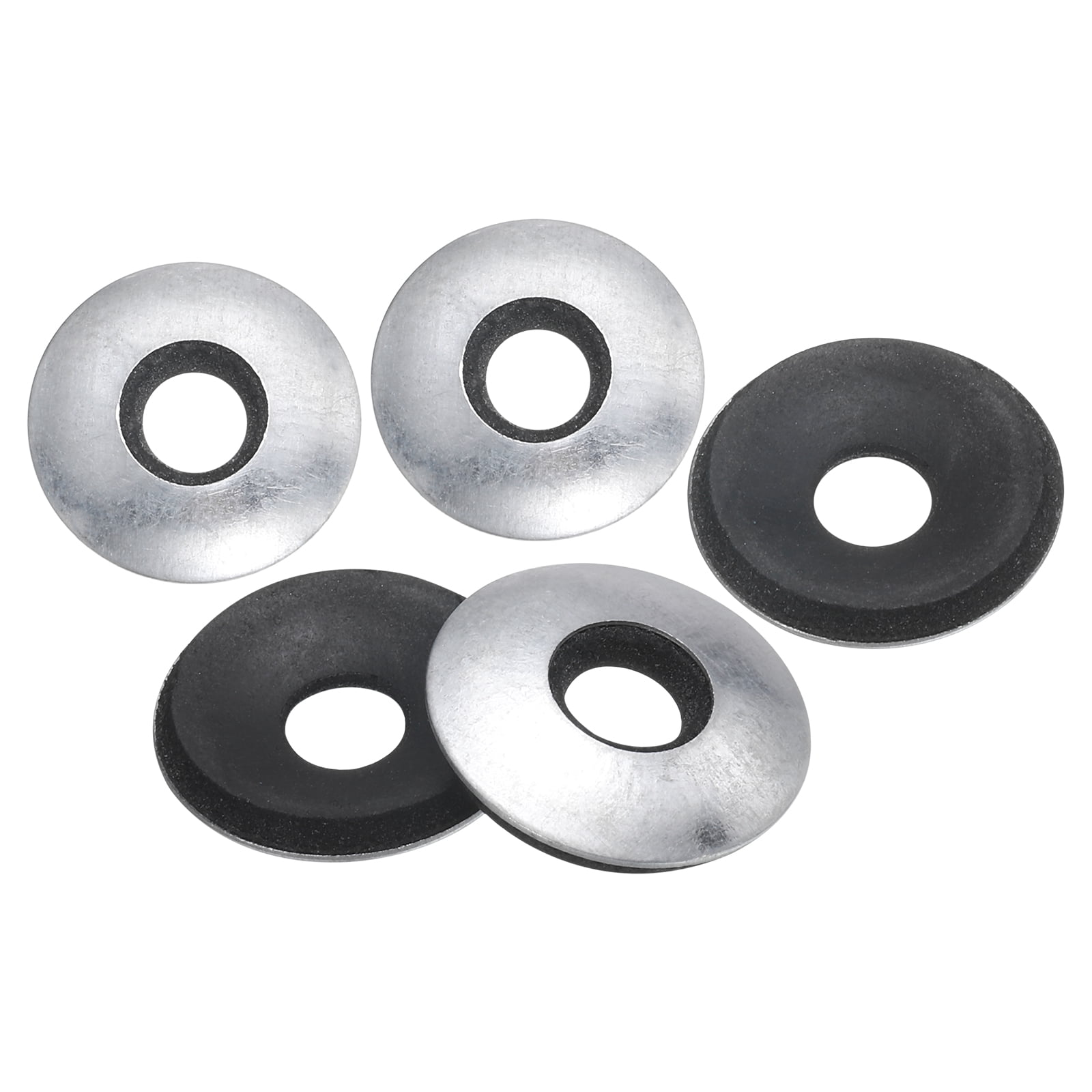 200Pack 7/32" x 5/8" Sealing Washers, 304 Stainless Steel Zinc-Plated ...
