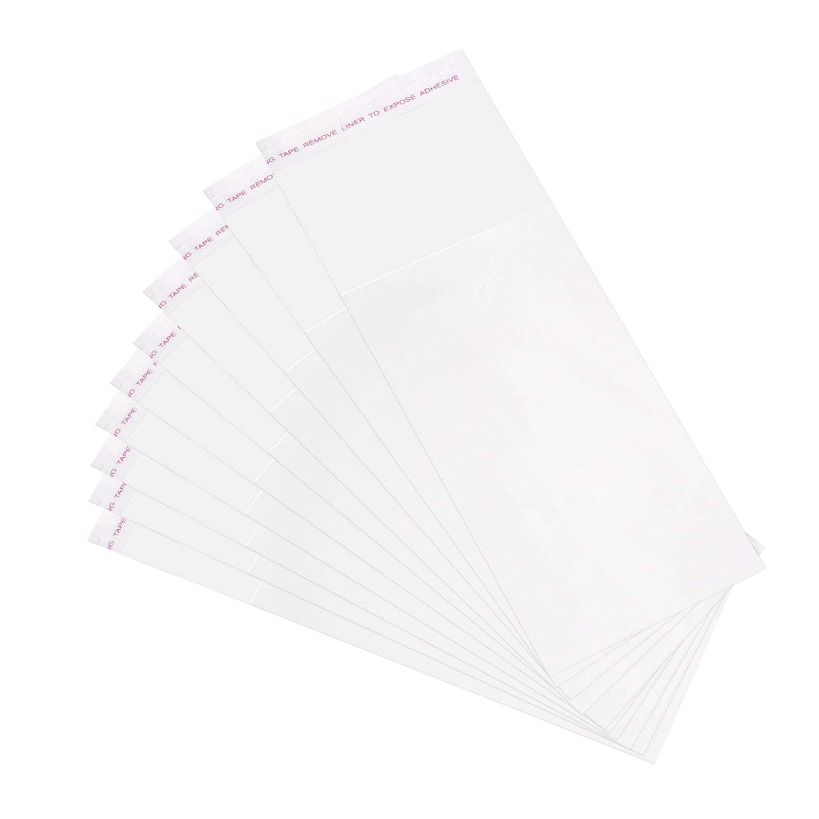 200Pack Clear Cello Bags, 1.5"x3" Plastic Self Sealing OPP Treat Bags ...