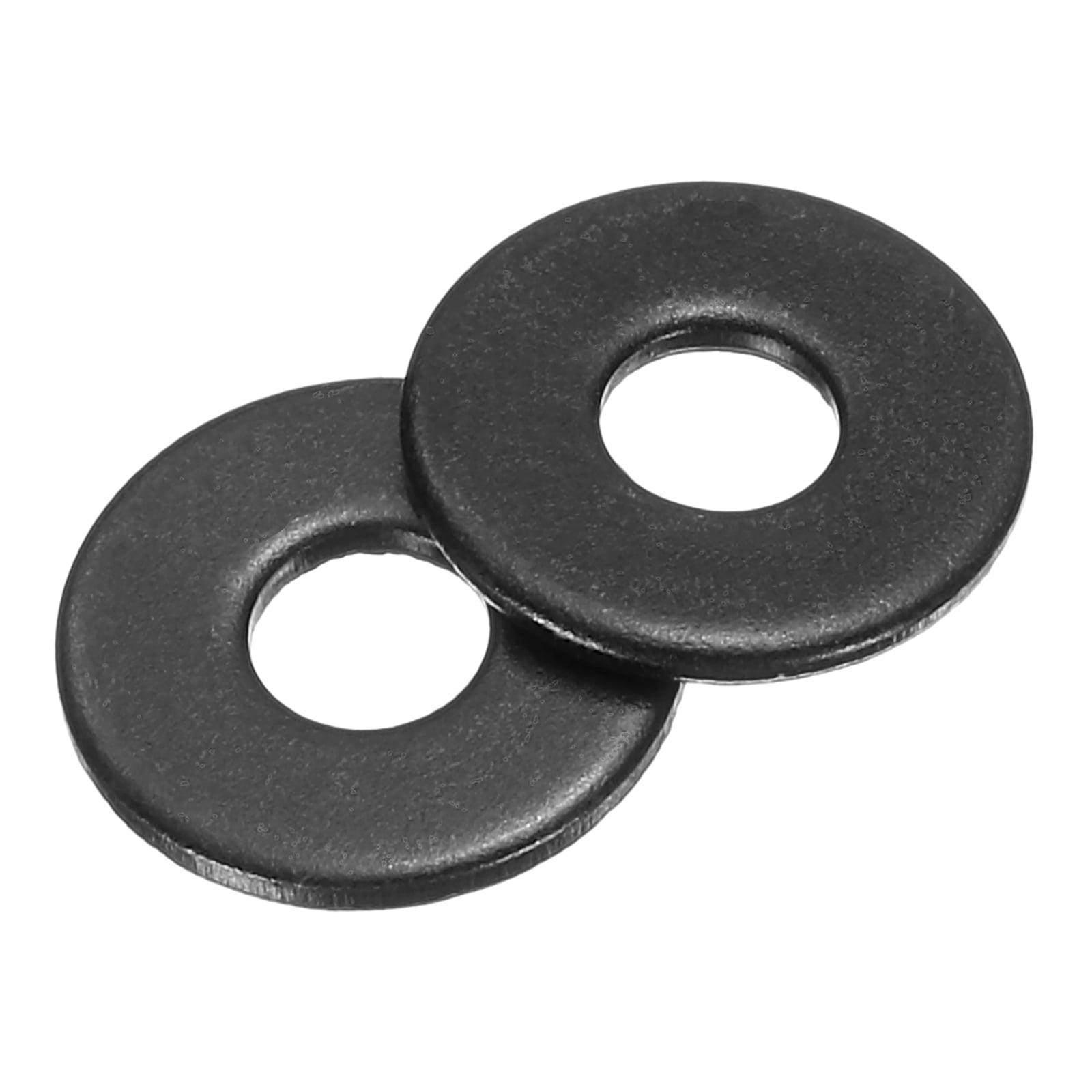 200Pack Fender Washers, M4 Carbon Steel Flat Washer 12mm OD 1mm Thick ...