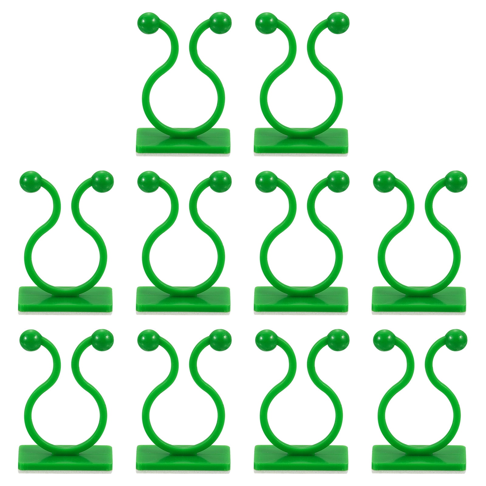 200Pack Plant Climbing Wall Fixture Clips for Indoor Outdoor (Green, 16 ...