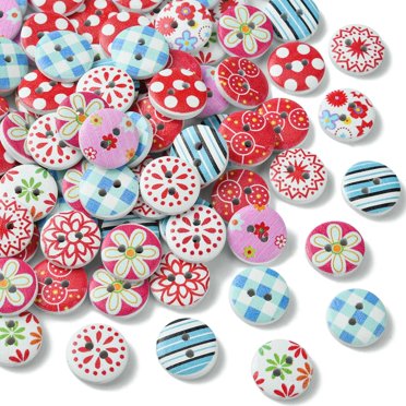 Rainbow Bright Plastic Craft Buttons - Craft Supplies - 800 Pieces ...
