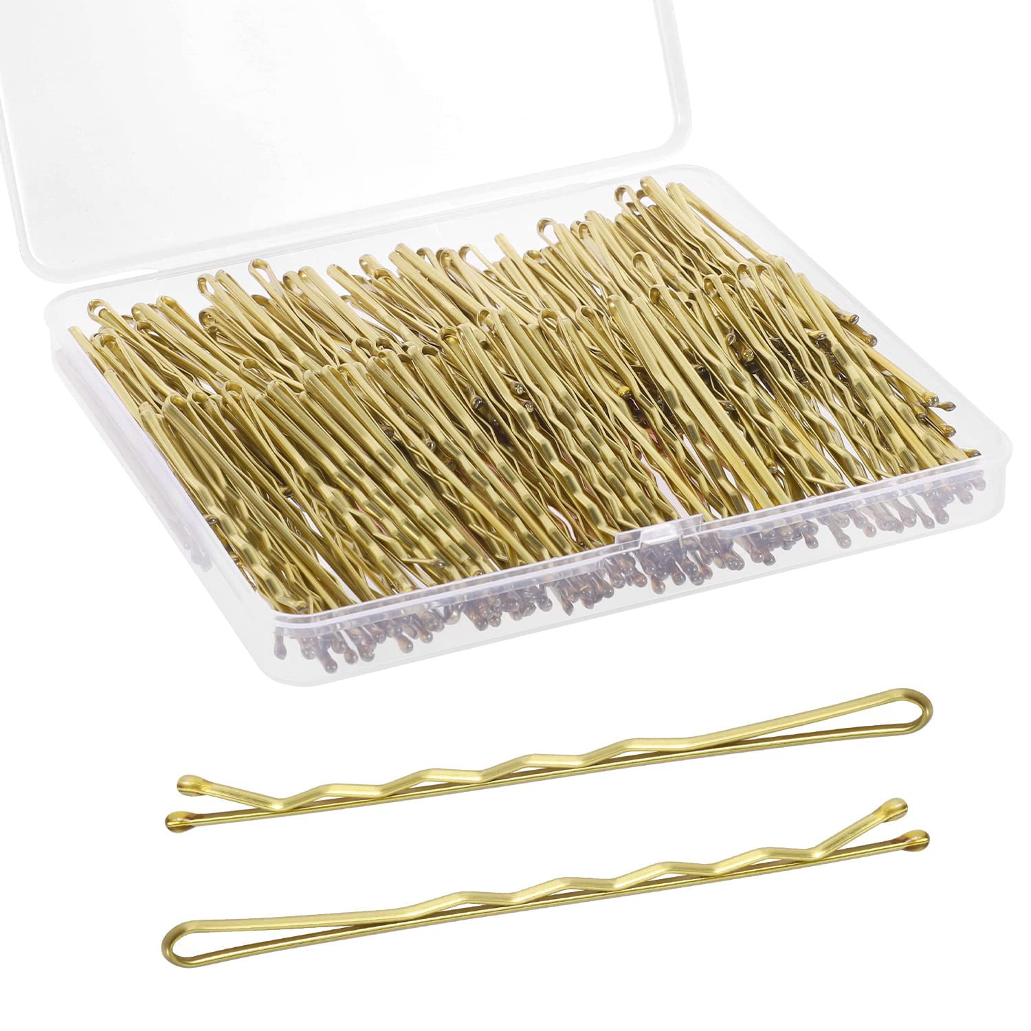 200Pcs 2.75" Large Bobby Pins Blonde, Jumbo Bobby Hair Pins Blonde ...