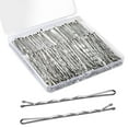 200Pcs 2.75" Large Bobby Pins Silver, Jumbo Bobby Hair Pins Silver ...