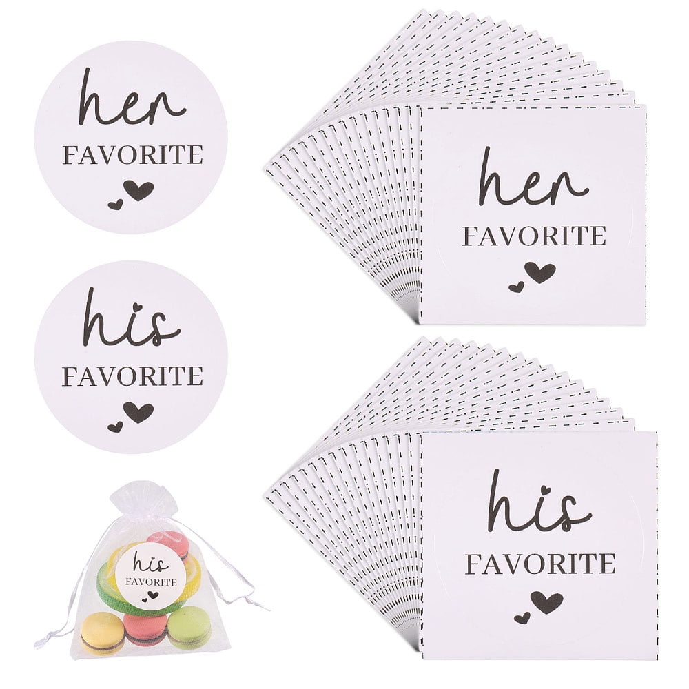 200Pcs 2 Styles Paper Self-adhesive Stickers Letter 43x43x0.2mm 100pcs ...