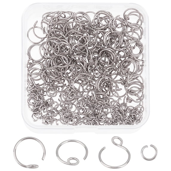 200Pcs 316 Surgical Stainless Steel Earring Hooks with 200Pcs 304 ...