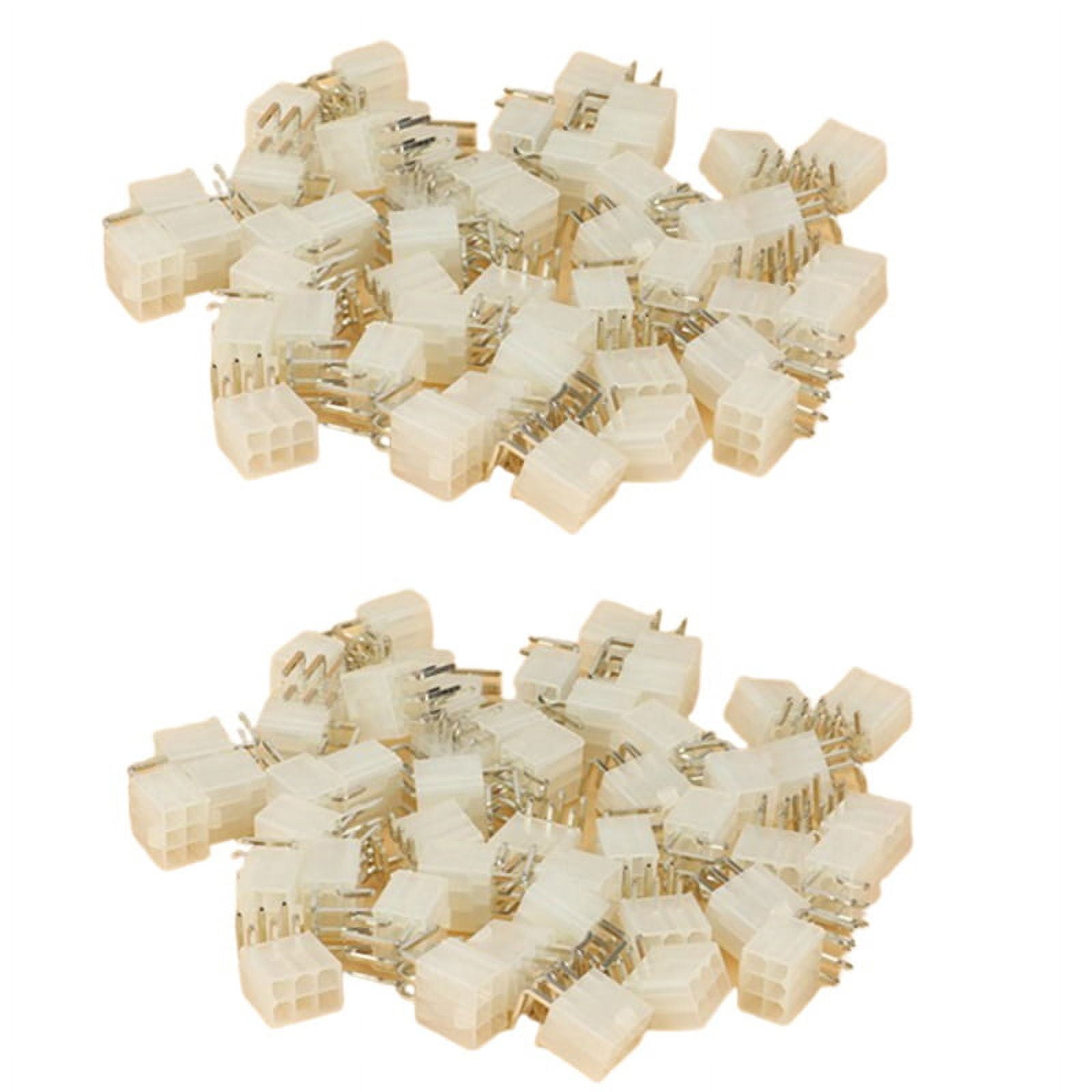 200Pcs 4.2MM 6 Pin Header Male Pin for Graphics Card GPU PCI-E PCIe ...