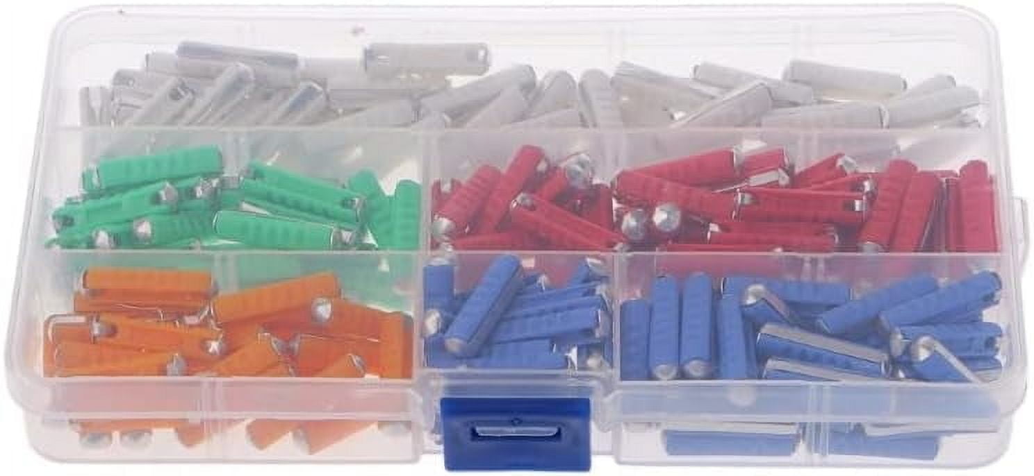 200Pcs 5A 8A 10A 16A 25A Ceramic Continental Car Fuse Set Bullet ...