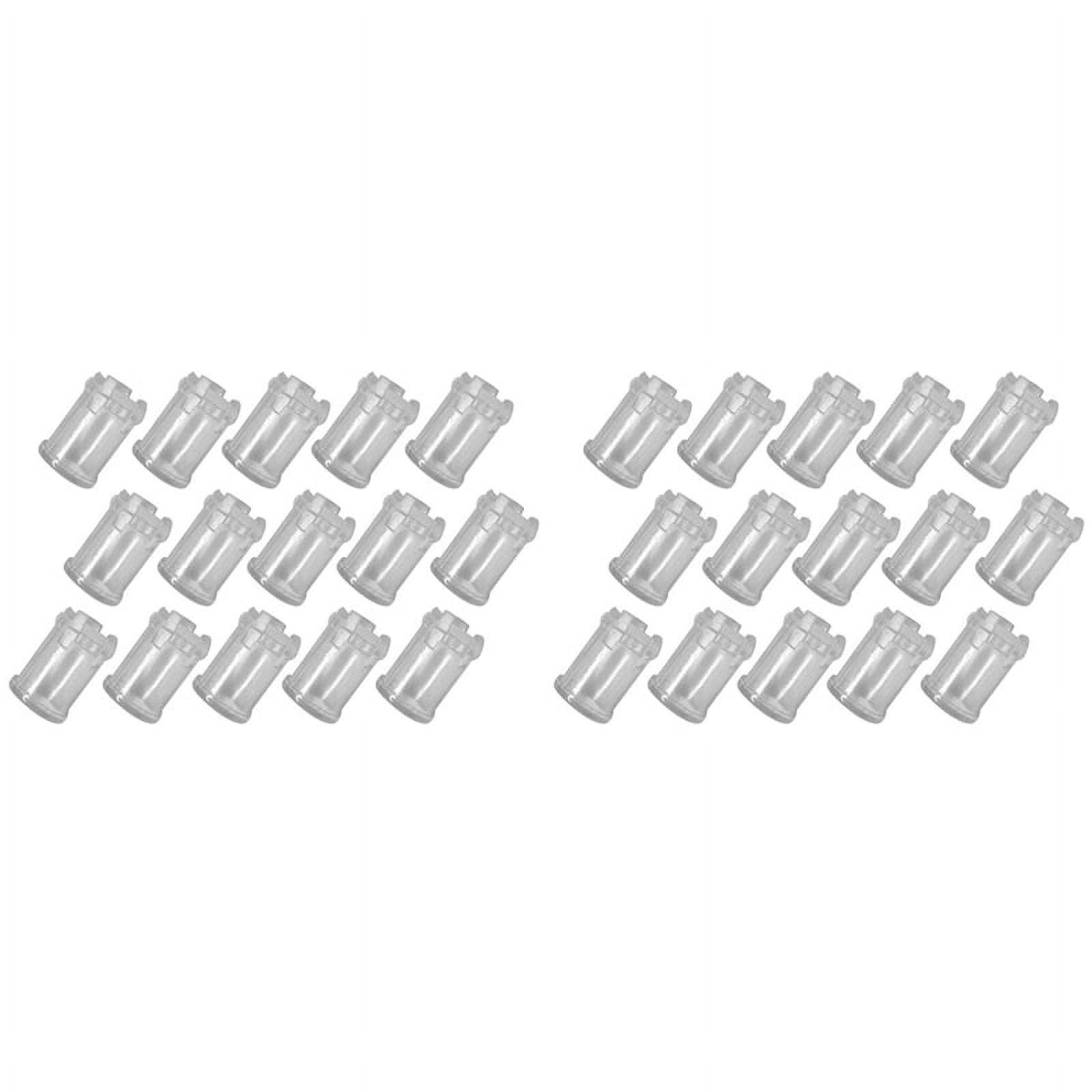 200Pcs 5mm LED Light Emitting Diode Lampshade Light Guide Column Light ...