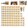 200Pcs 6 x 14mm Door Hinge Thread Repair Screws - 20Pack/60Pack/100Pack ...