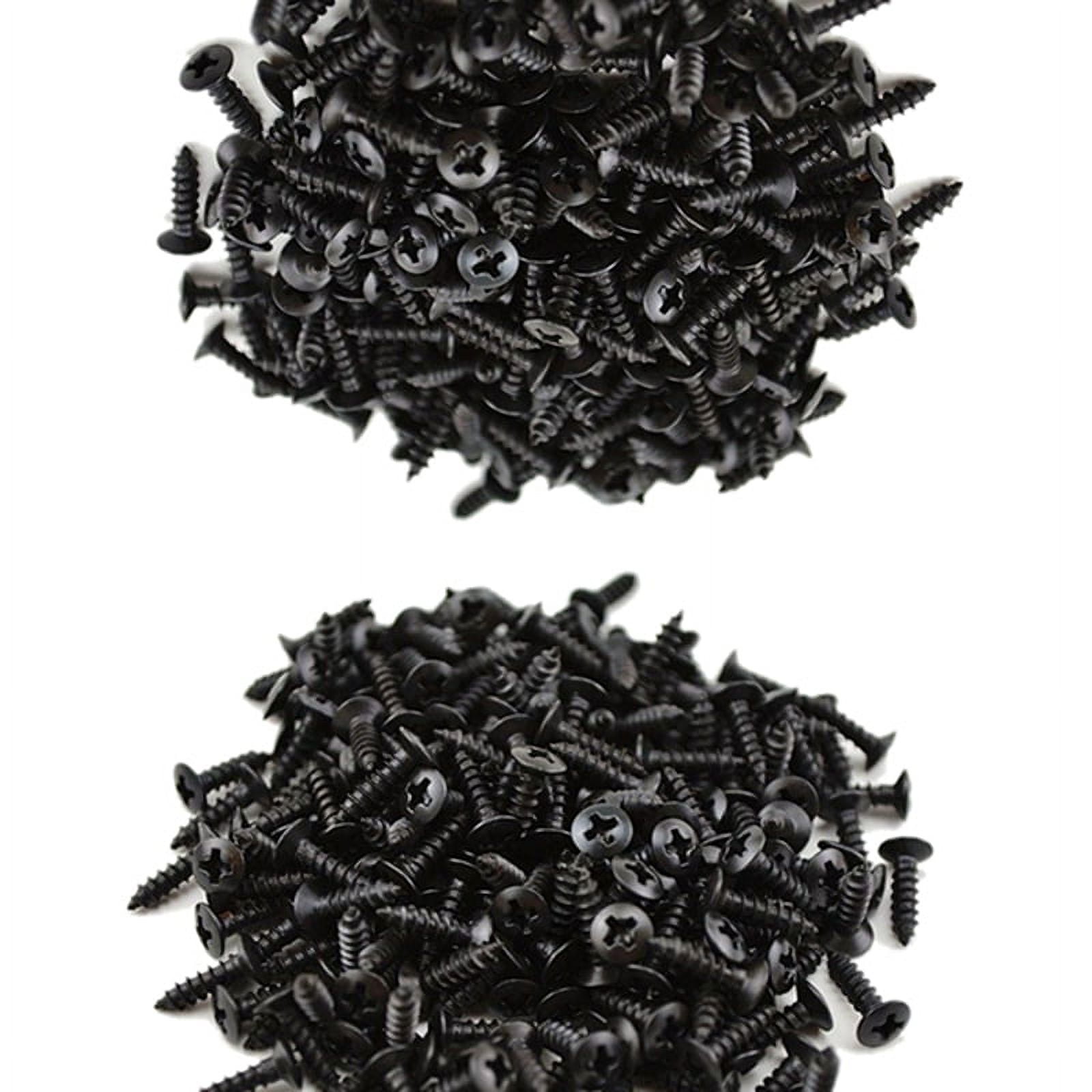 200Pcs Black Guitar Pickguard Screws for / Electric Guitar ,200pcs ...