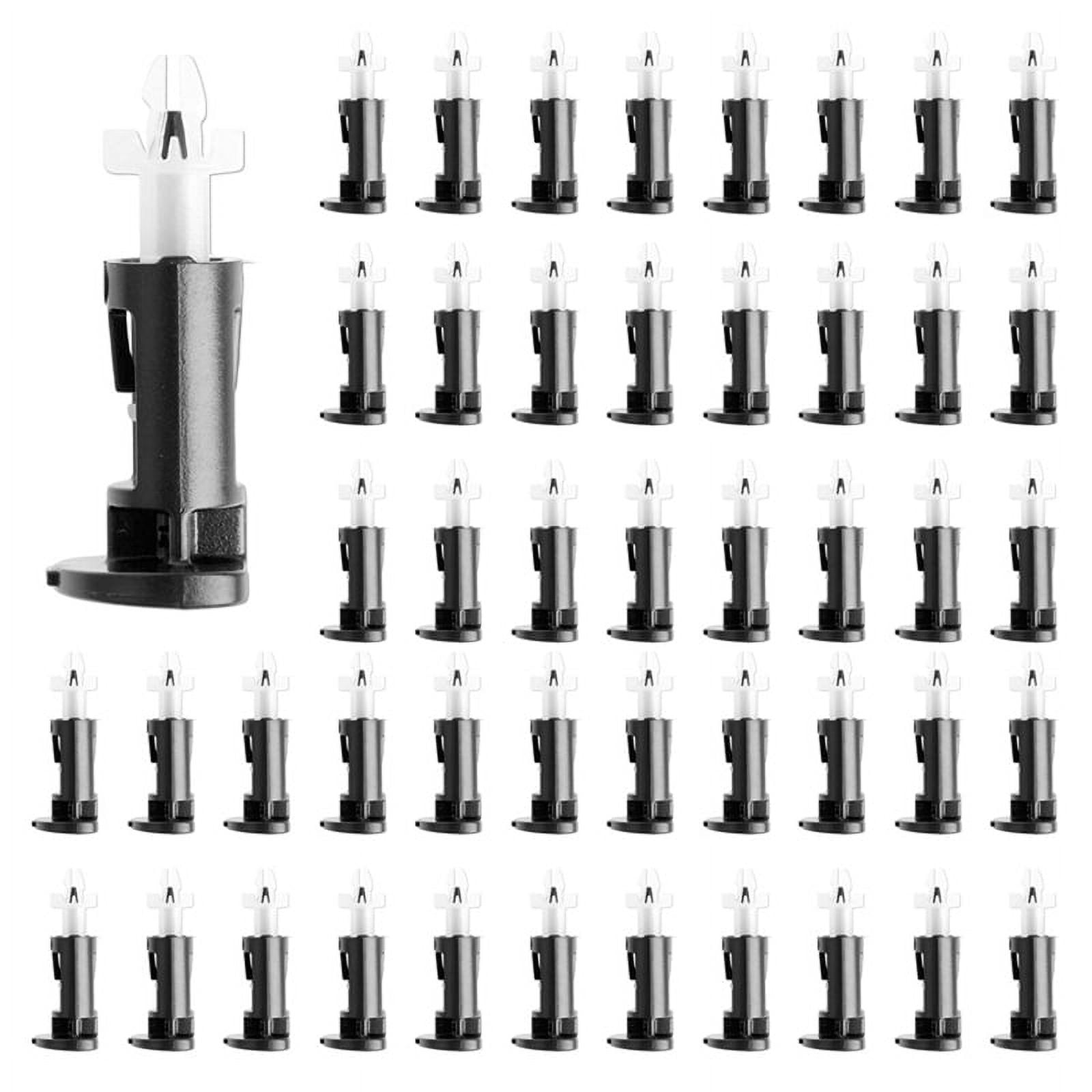 200Pcs CPU Heatsink Mount Pin Cooler Cooling Fan Fastener Mounting Clip ...