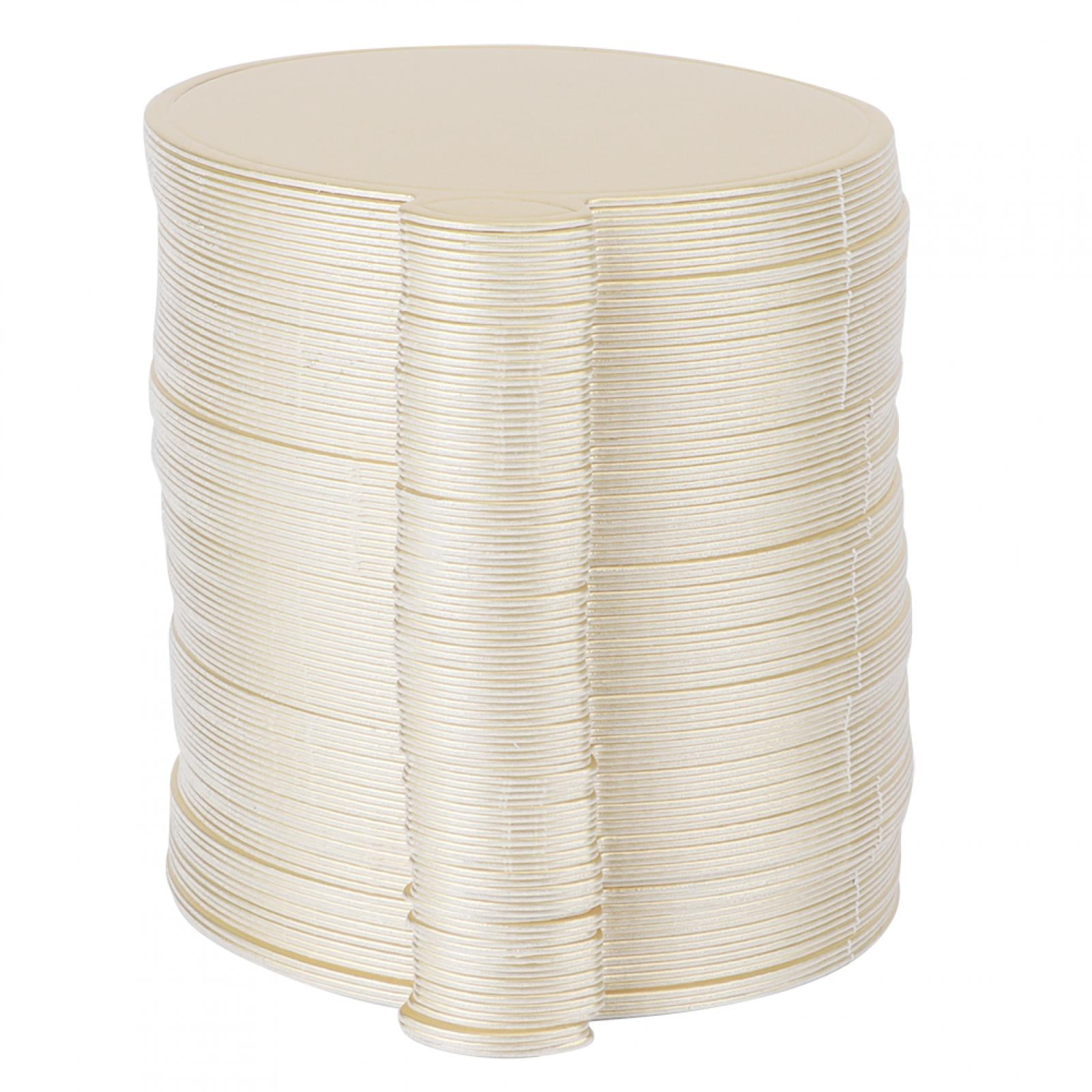 200Pcs Cake Bottom Tray Golden Cake Bottom Cardboard Round Desserts Pad ...