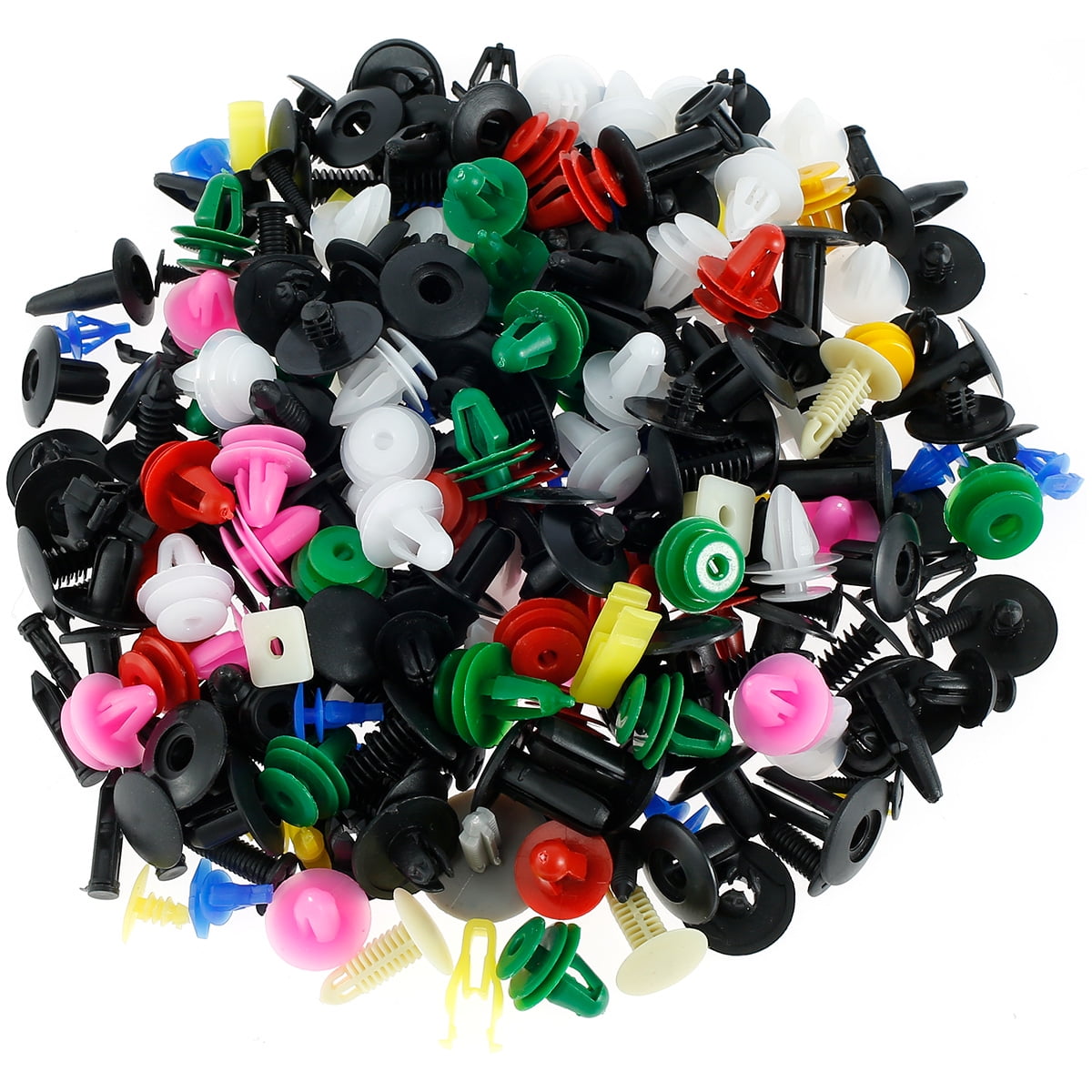200Pcs Car Fastening Clips,plastic fender clips,Universal Clips Mini ...