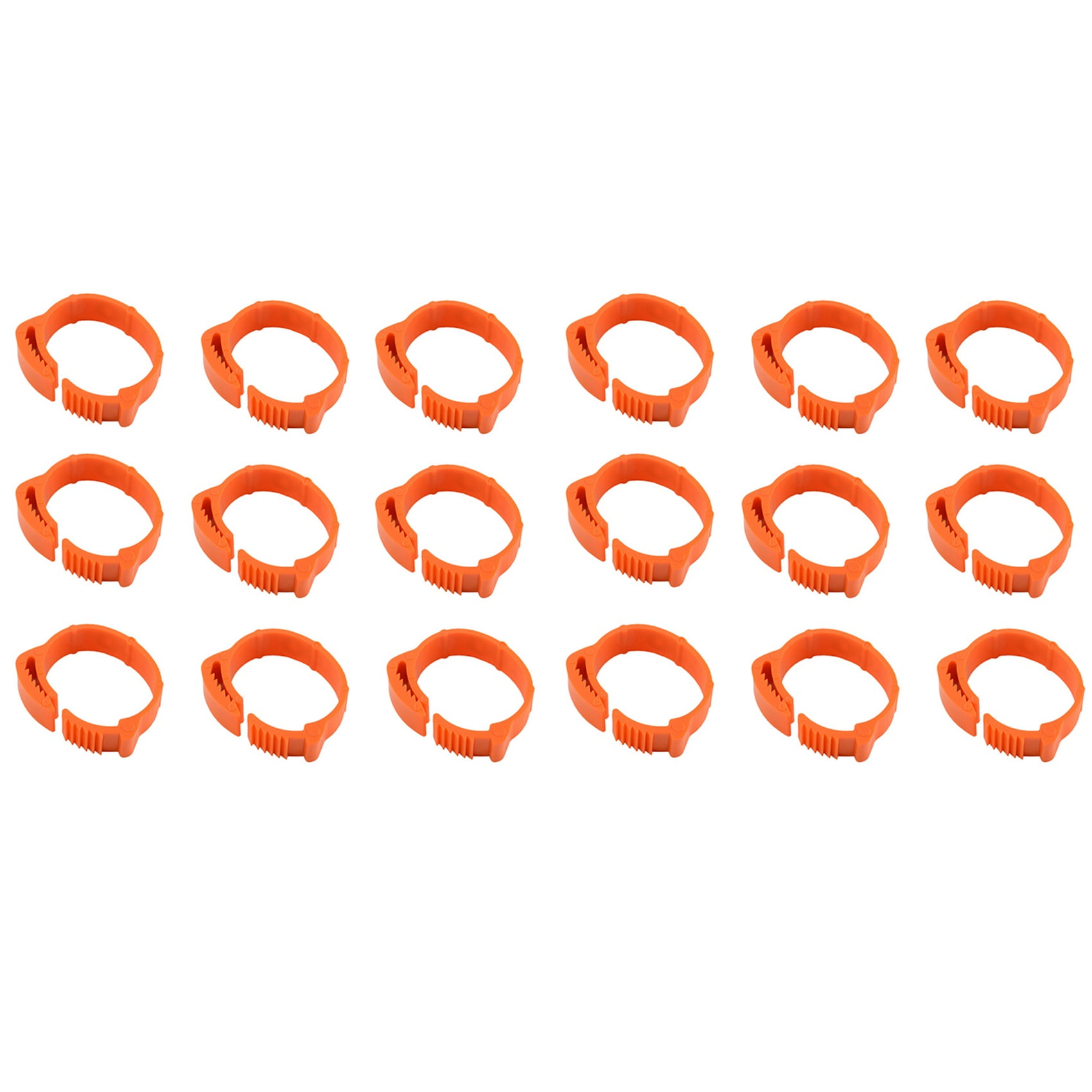 200Pcs Chicken Identification Leg Bands Tags Poultry Bird Duck Clip-on ...