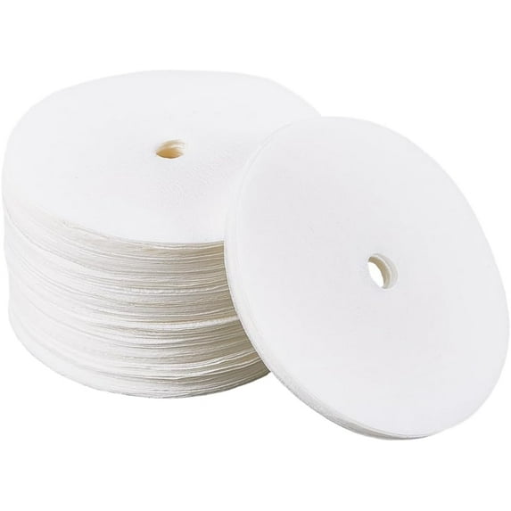 200Pcs Coffee Filters Round Paper Percolator Coffee Filters Replacement ...