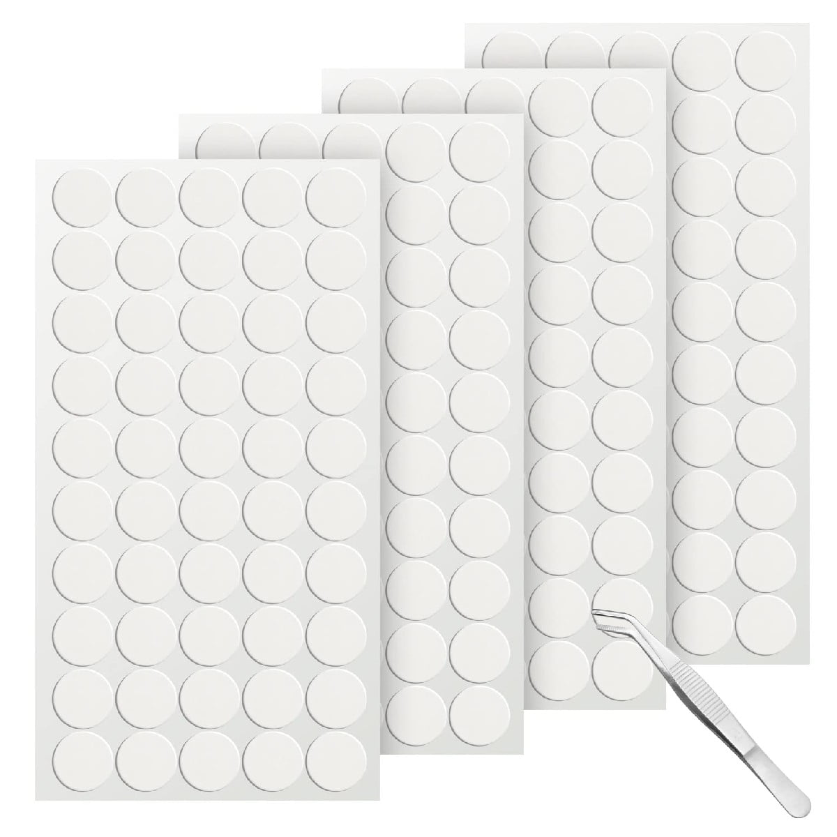 200Pcs Double Sided Sticky Dots, Adhesive Dots Sticky Putty Clear ...