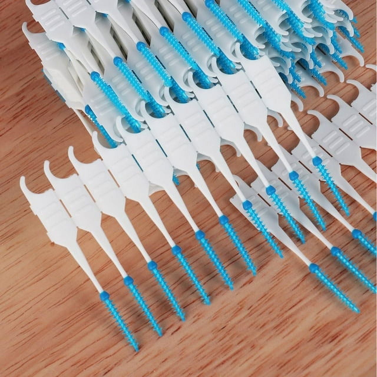 200Pcs Floss Braces Brush, Interdental Brush Teeth Toothpicks Cleaners ...