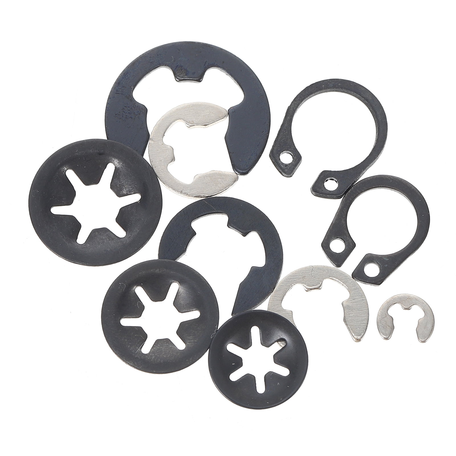 200Pcs Game Machine Retaining Ring Set Secure Parts on Grooved Shafts ...