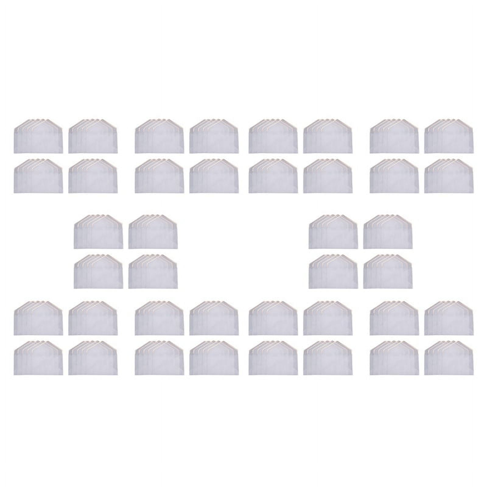 200Pcs Hot Stamping Printing Paper Envelope Transparent Paper Envelope ...