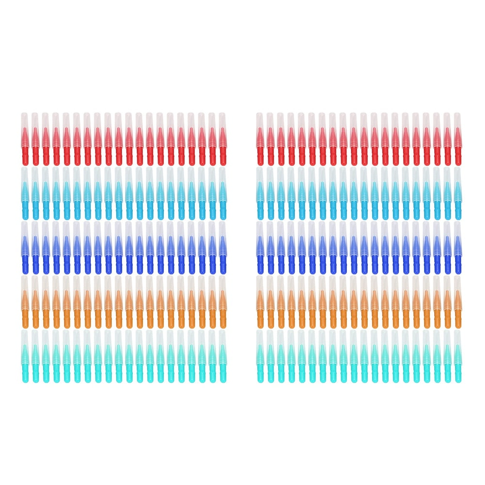 200Pcs Interdental Brush Teeth Soft Dental Picks Tooth Floss ...