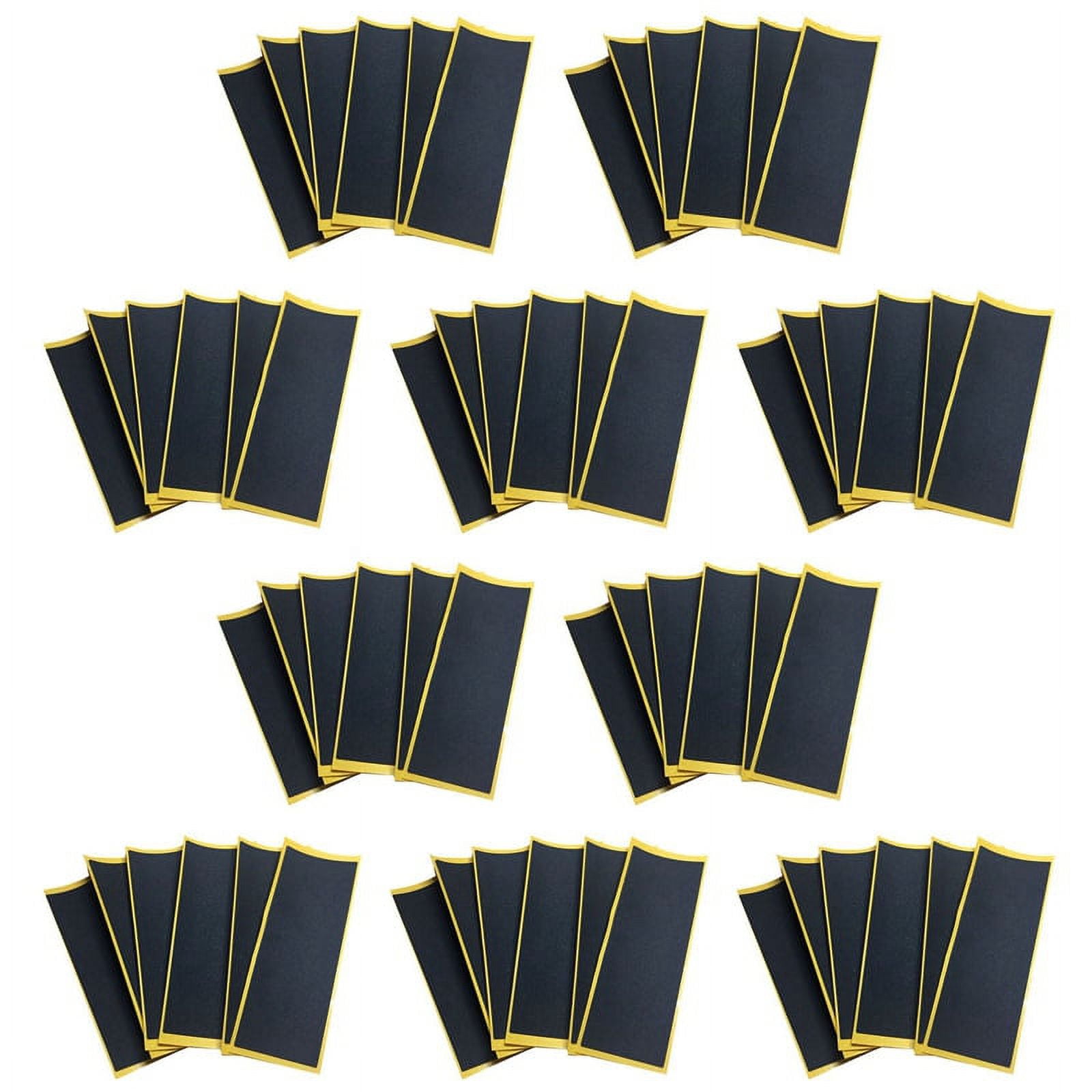 200Pcs/Lot Black Fingerboard Deck Uncut Tape Stickers Black Foam Grip ...