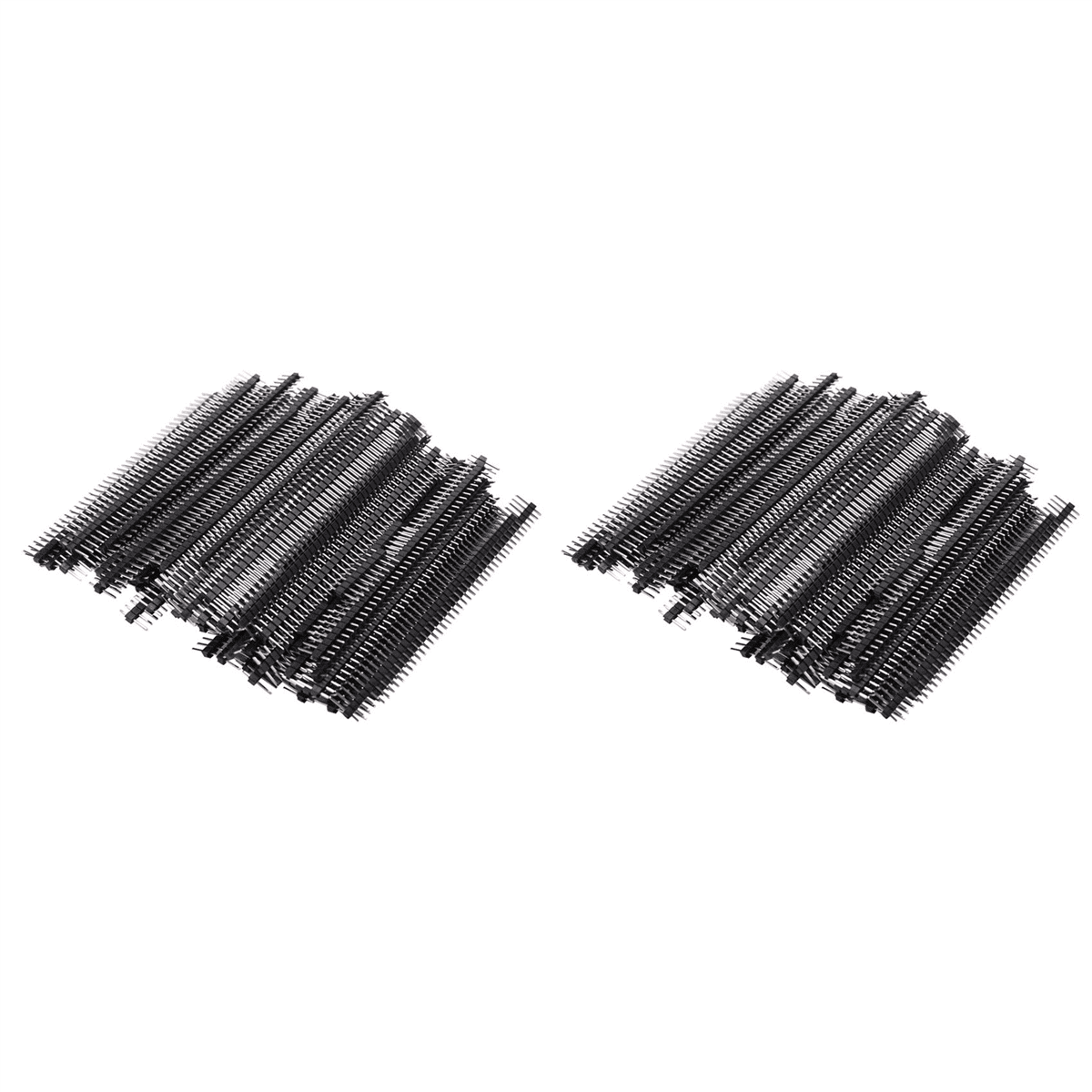 200Pcs Male Header Pins, Straight Single Row 40 Pin 0.1 Inch (2.54Mm ...