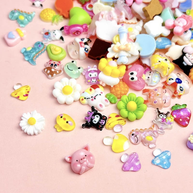 200Pcs Mini Resin Animals Variety Tiny Animals Figures Miniature Little ...
