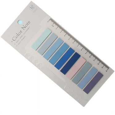 1600 Pcs Sticky Book Tabs, 60 Colors Morandi Book Tabs, Transparent ...